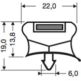 BLAST CHILLER GASKET 960 x 101