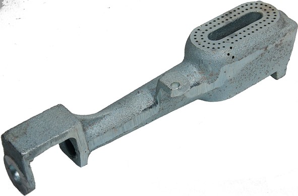 CENTRAL VERTICAL BURNER 300x55 mm